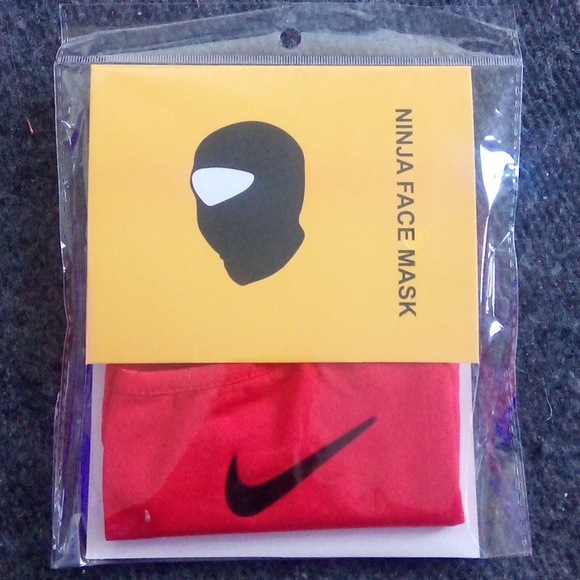 Nike | Accessories | Redblack Nike Ninja Style Face Mask Size Os See ...